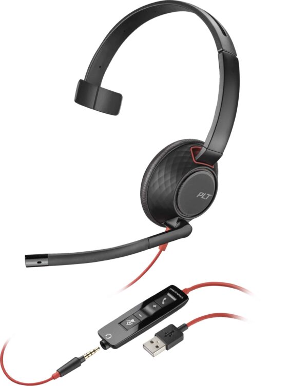 Buy HP POLY Blackwire 5210 Monaural USB-A Wired Headset
