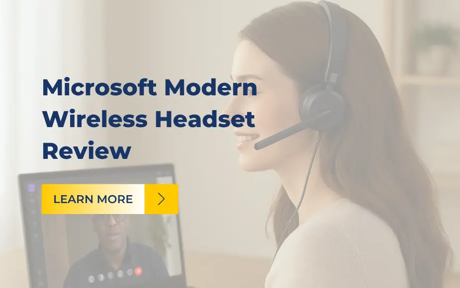 Microsoft Modern Wireless Headset Review: Is It Worth It