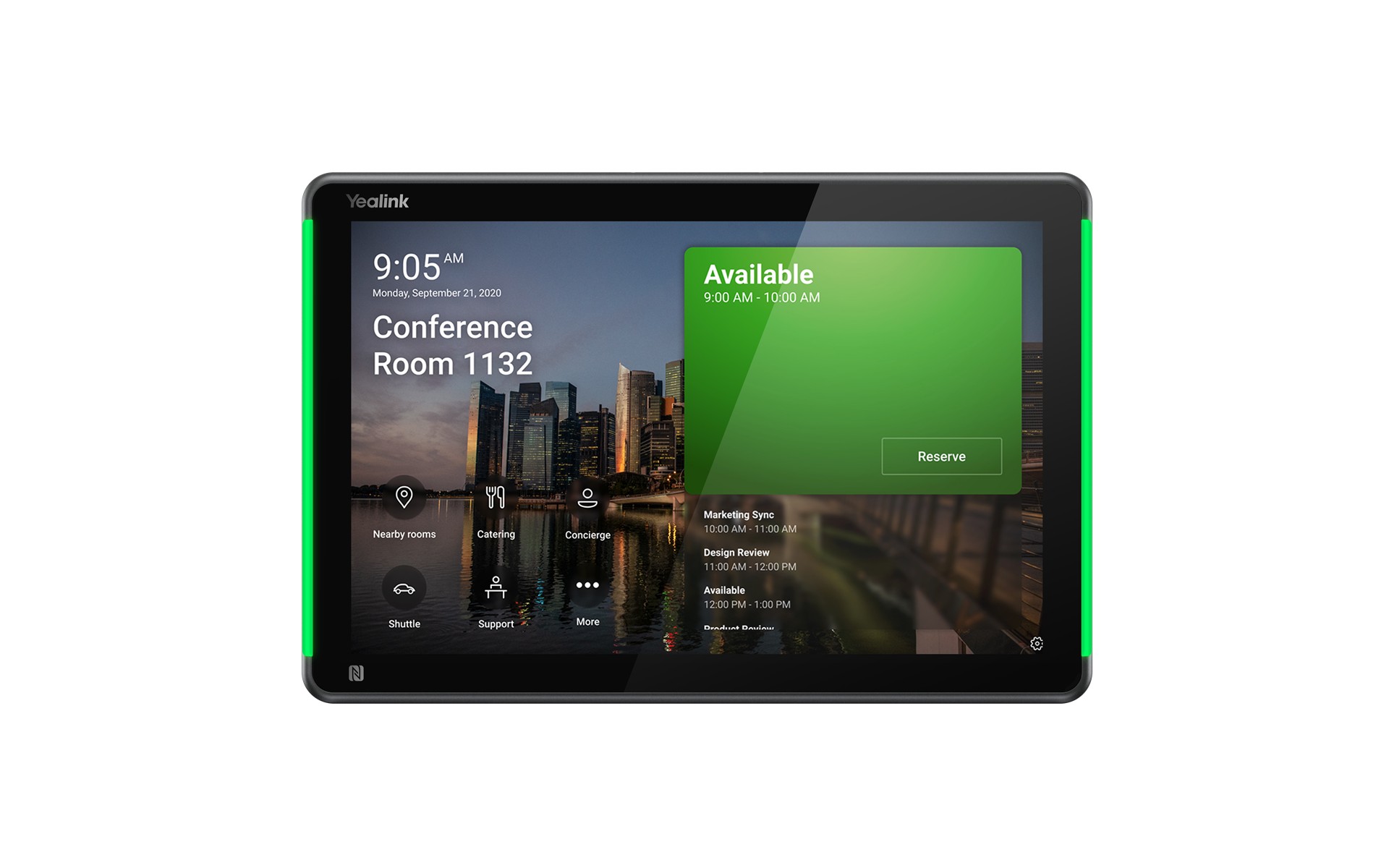 Buy Yealink RoomPanel Plus E2- Black Android 13 OS Touch Scr